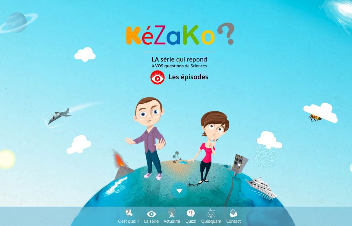 Kesako : Pour répondre aux questions de sciences des élèves en vidéo ...