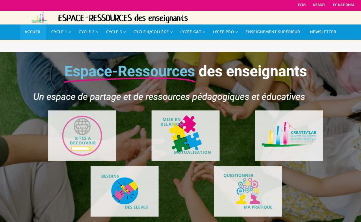 2306 page accueil – Ressources Enseignants